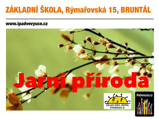 Jarní příroda – naše třetí e-kniha